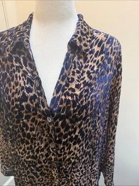 Soft Surroundings | Dresses | Soft Surroundings Leopard Print Maxi ...